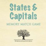 US States & Capitals Match Game - Wisdom And Righteousness