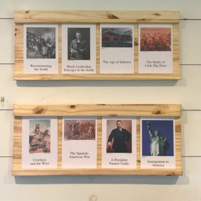 Timeline Card Holder & Kids Art Frames! - Wisdom And Righteousness