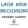 Free Latin Noun Declensions Memorization Chart: Boost Your Student's ...